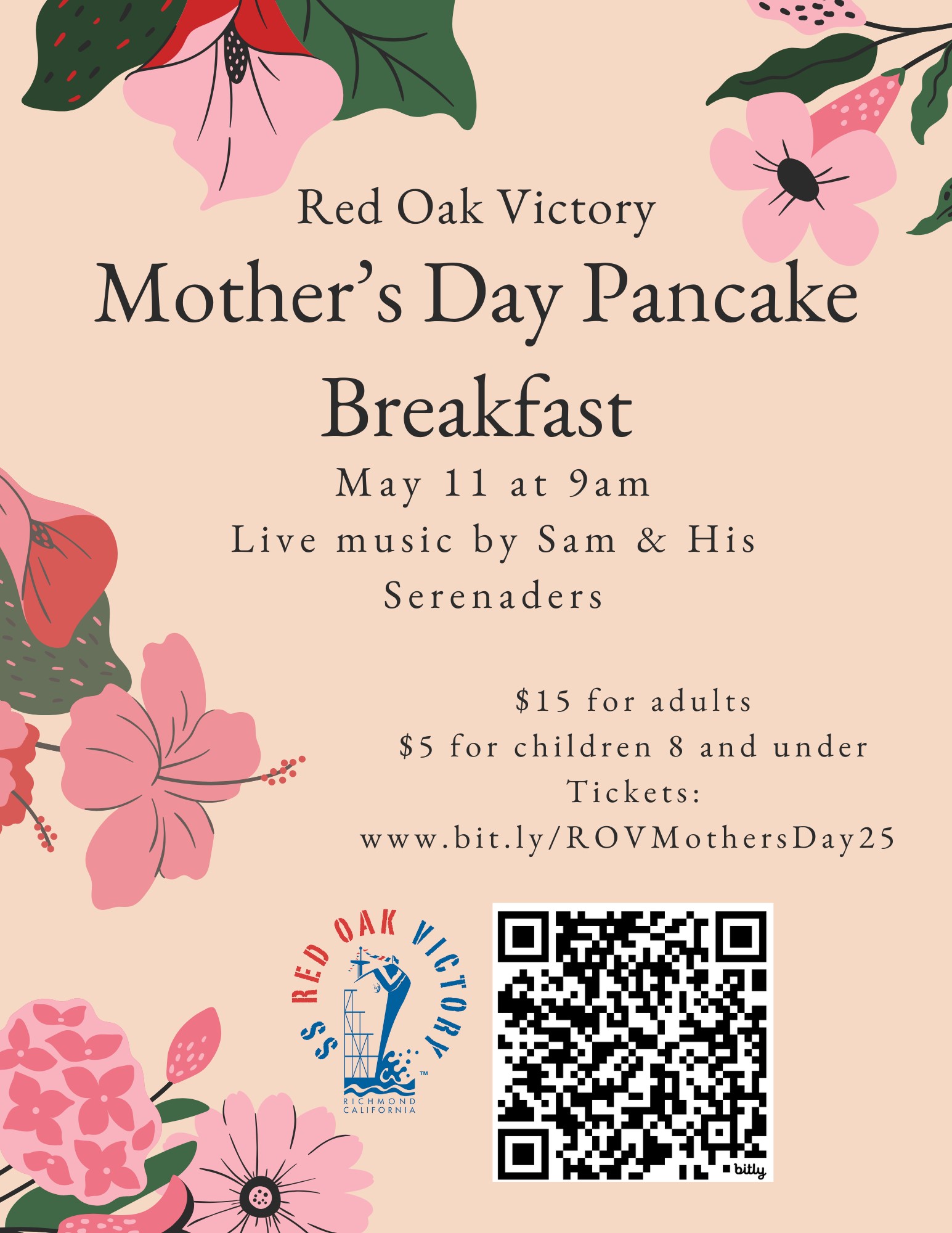 Pancake Breakfasts on board Red Oak Victory - Richmond Chamber of Commerce